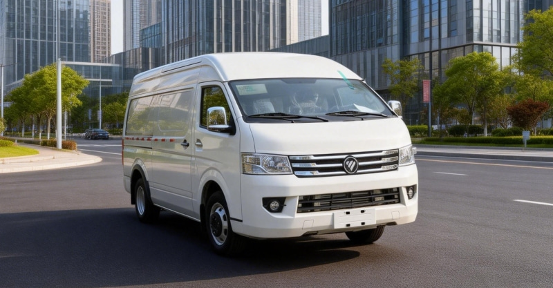 Foton View CS2 14-Seater Van White LHD | High Roof Cummins Diesel 2.8L