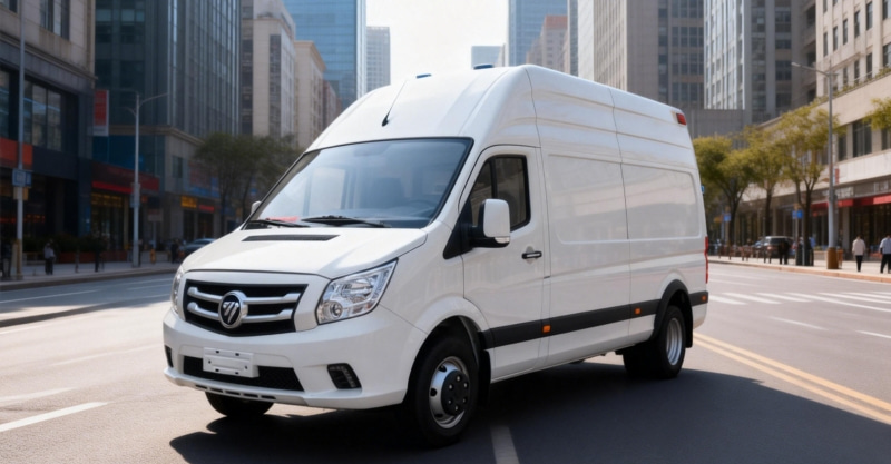 Foton Toano High-Roof Cargo Van - 12m³ Volume & 1.9m Standing Height